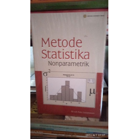 Jual buku metode statistika non parametrik ori ready | Shopee Indonesia