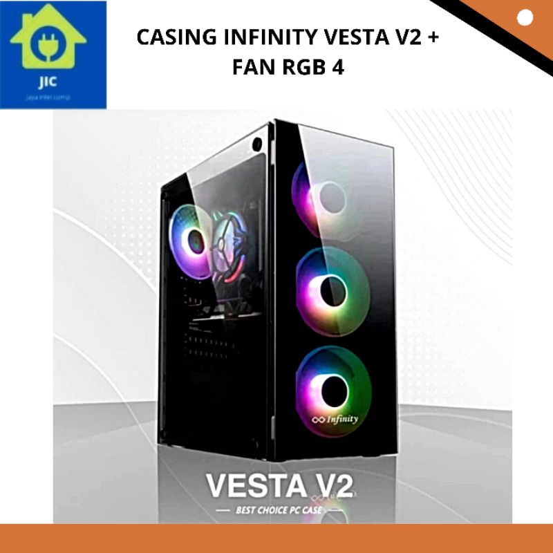 Jual CASING INFINITY VESTA V2 + FAN RGB 4 | Shopee Indonesia