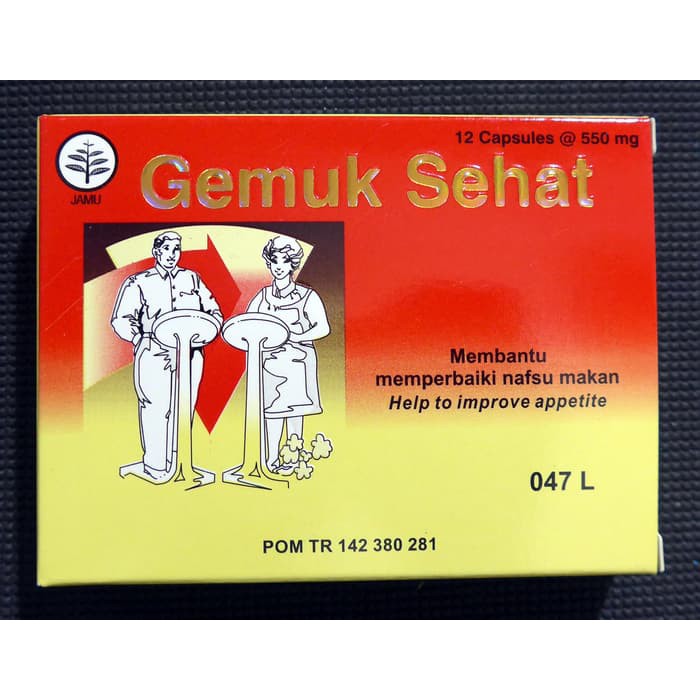 Jual Gemuk Sehat 12 Kapsul 047L | Shopee Indonesia