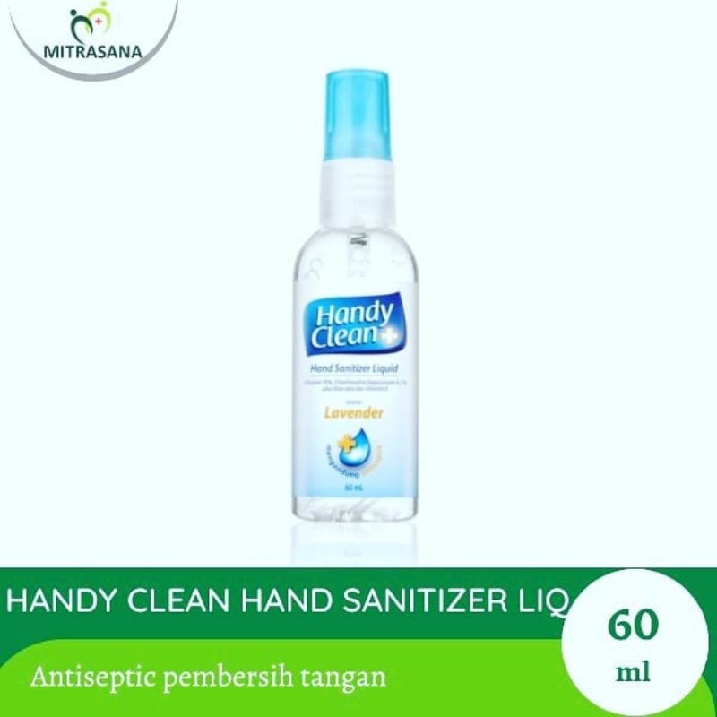 Jual Handy Clean Liquid 60ml | Shopee Indonesia