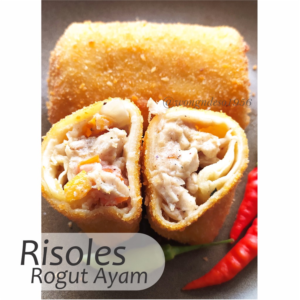 Jual Risoles Rogut Ayam Frozen Risoles Frozen Food Risoles Rogut ...