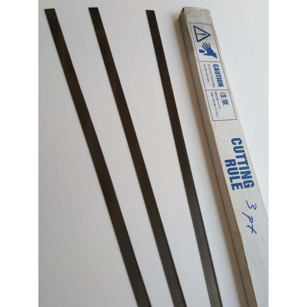 Jual Pisau Pond Cutting Rules NISSHA Japan Tebal 4pt 1.42mm Tinggi 32mm ...