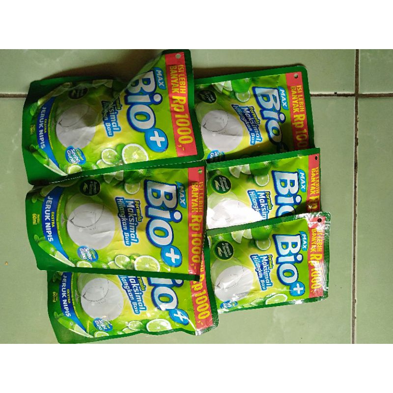 Jual Sabun cuci piring Max BIO + UK 50ml 6pcs | Shopee Indonesia