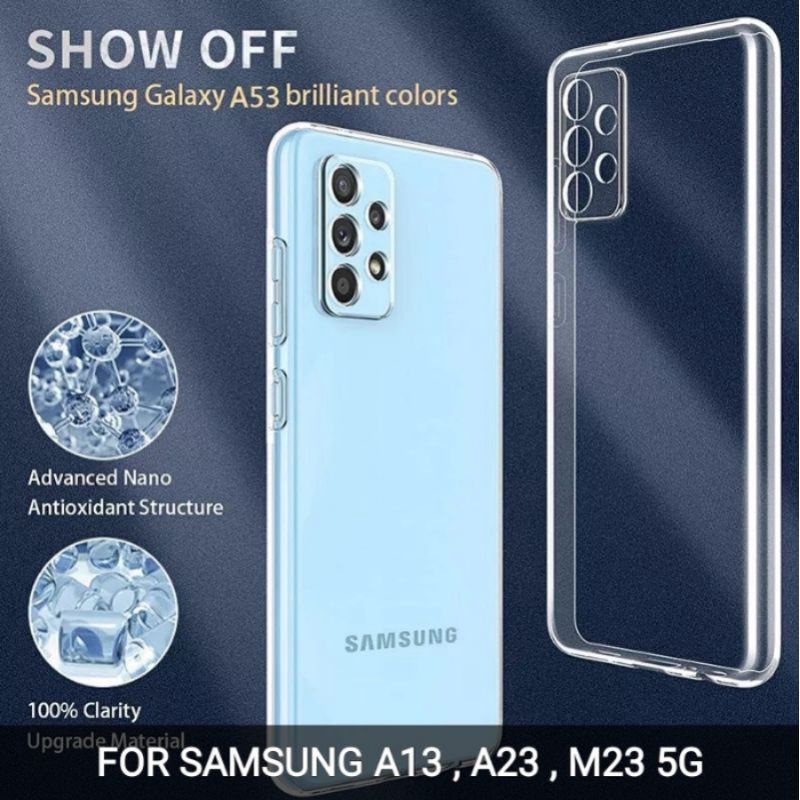Jual case bening Samsung M23 5G a13 a23 softcase silicon bening ...