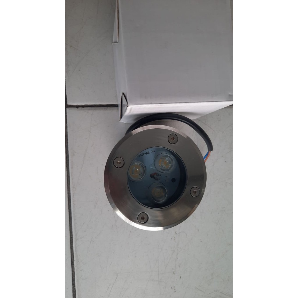 Jual LAMPU LANTAI LED TAMAN WATERPROOF 3W INBOW FLOOR | Shopee Indonesia