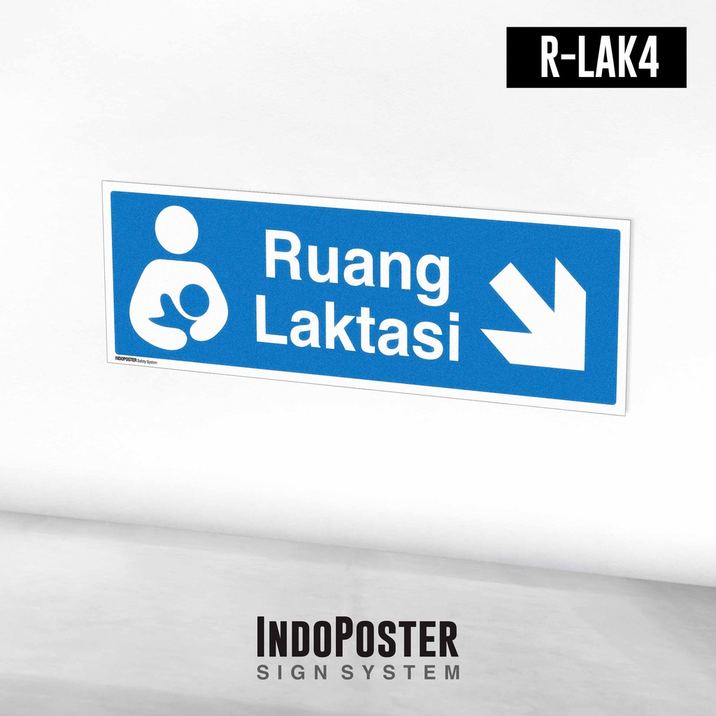 Jual Stiker Safety Sign Rambu K3 Fasilitas Umum Arah Ruang Laktasi ...