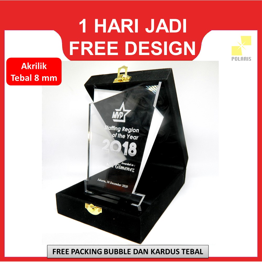 Jual PLAKAT AKRILIK MURAH CUSTOM PLAKAT PIALA AKRILIK TROPHY AKRILIK ...