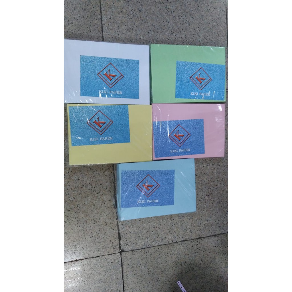 Jual PROMO KIKI Kertas HVS Warna A4 70 Gram + | Shopee Indonesia