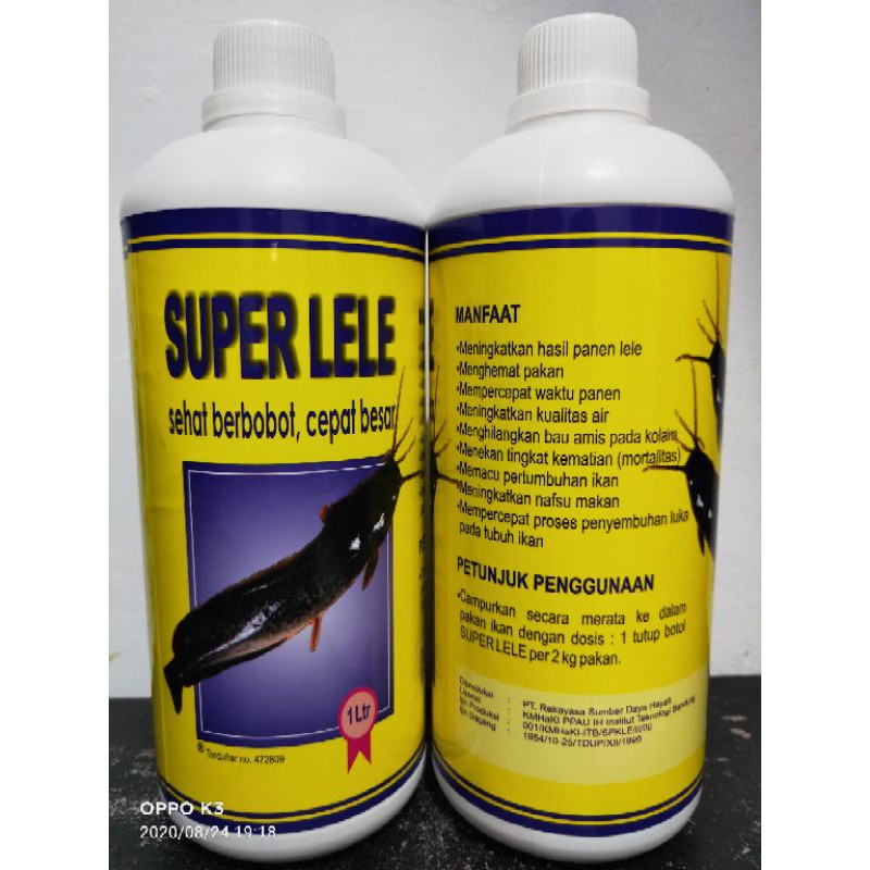 Jual suplemen,probiotik,vitamin organik~pemacu pertumbuhan ikan Lele 1 ...