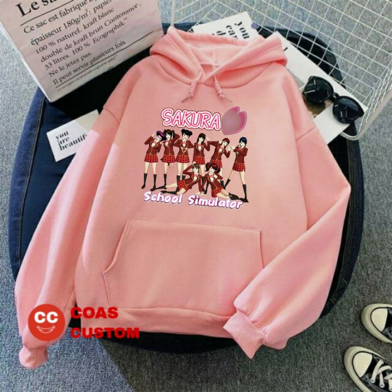Jual SWEATER SAKURA SCHOOL SIMULATOR ANAK BAHAN TEBAL | Shopee Indonesia