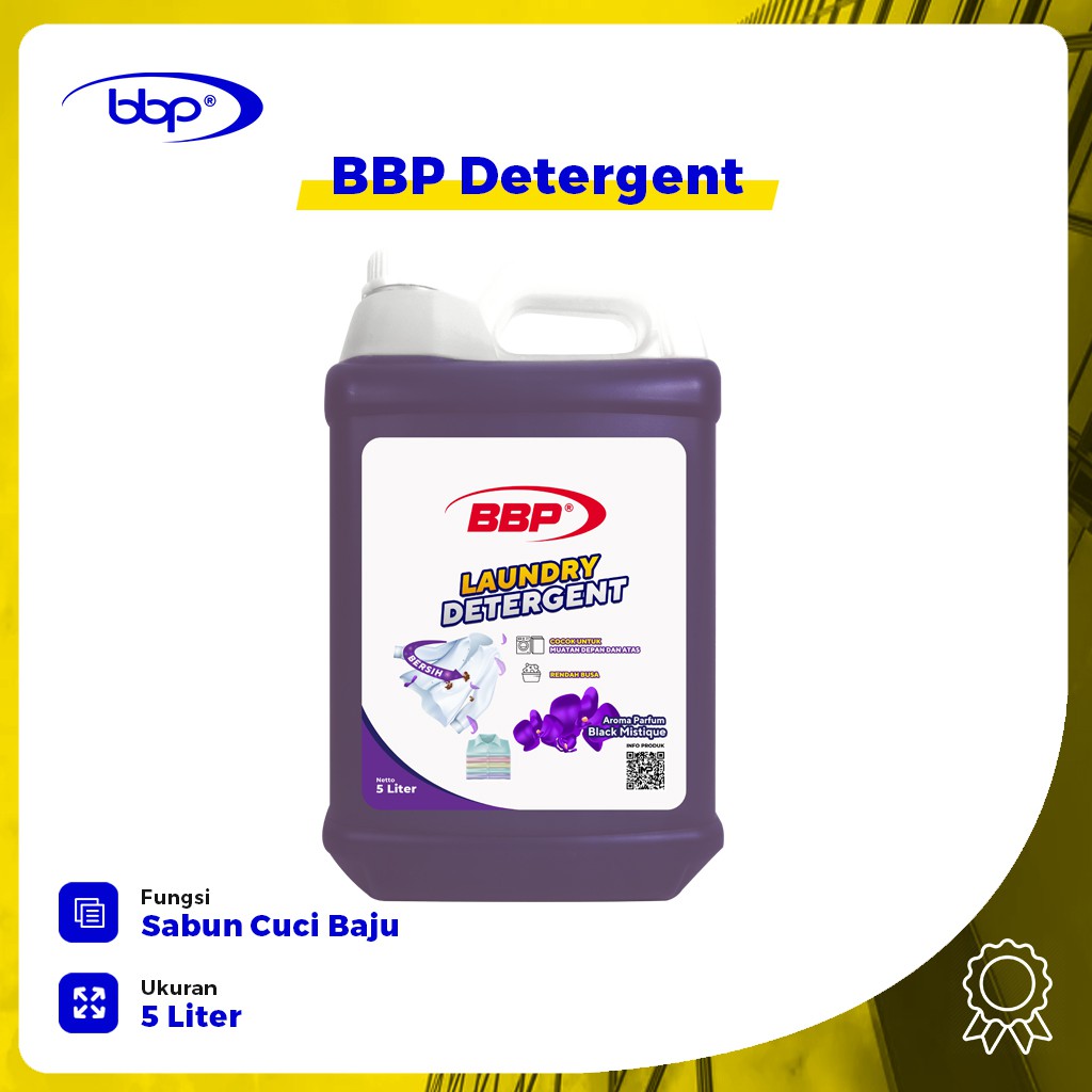 Jual BBP Laundry Detergent 5 Liter - Detergen Cair | Shopee Indonesia