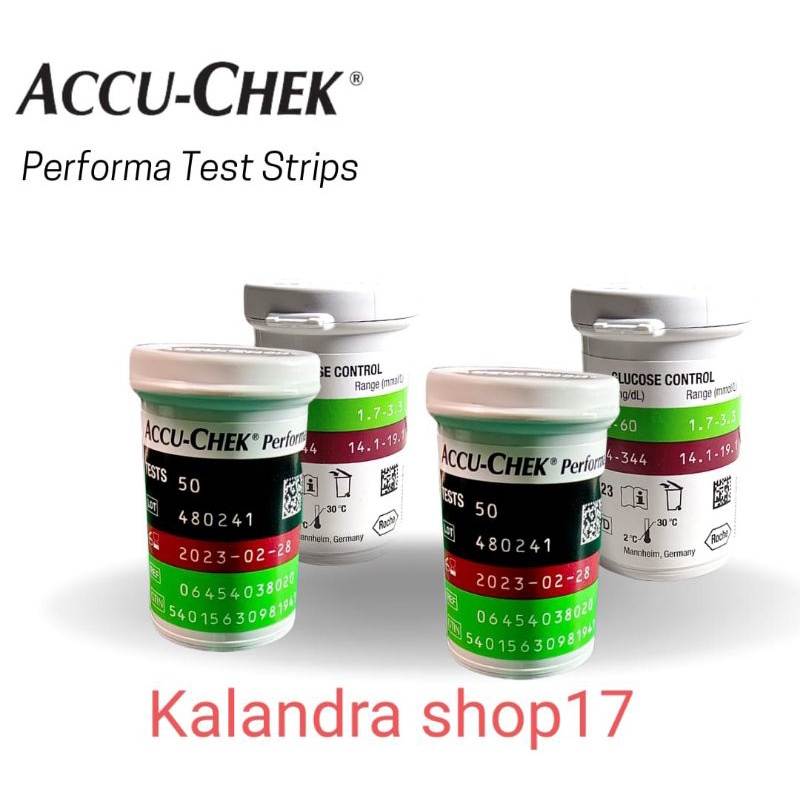 Jual Accu Chek Performa test strip isi 100 | Shopee Indonesia