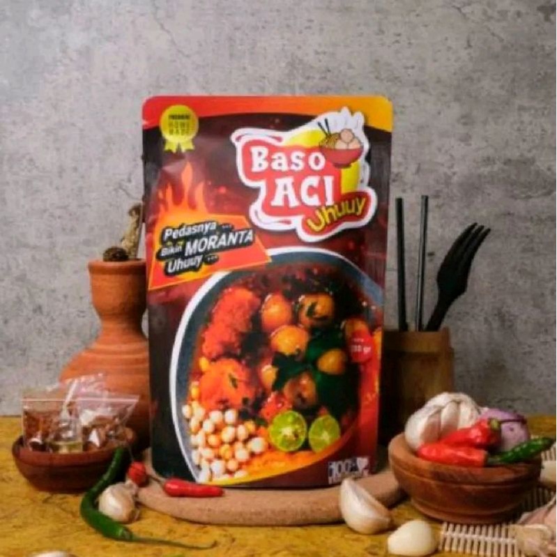 Jual BASO ACI UHUY PREMIUM KHAS GARUT Gurih Pedas dan Nikmat | Shopee ...
