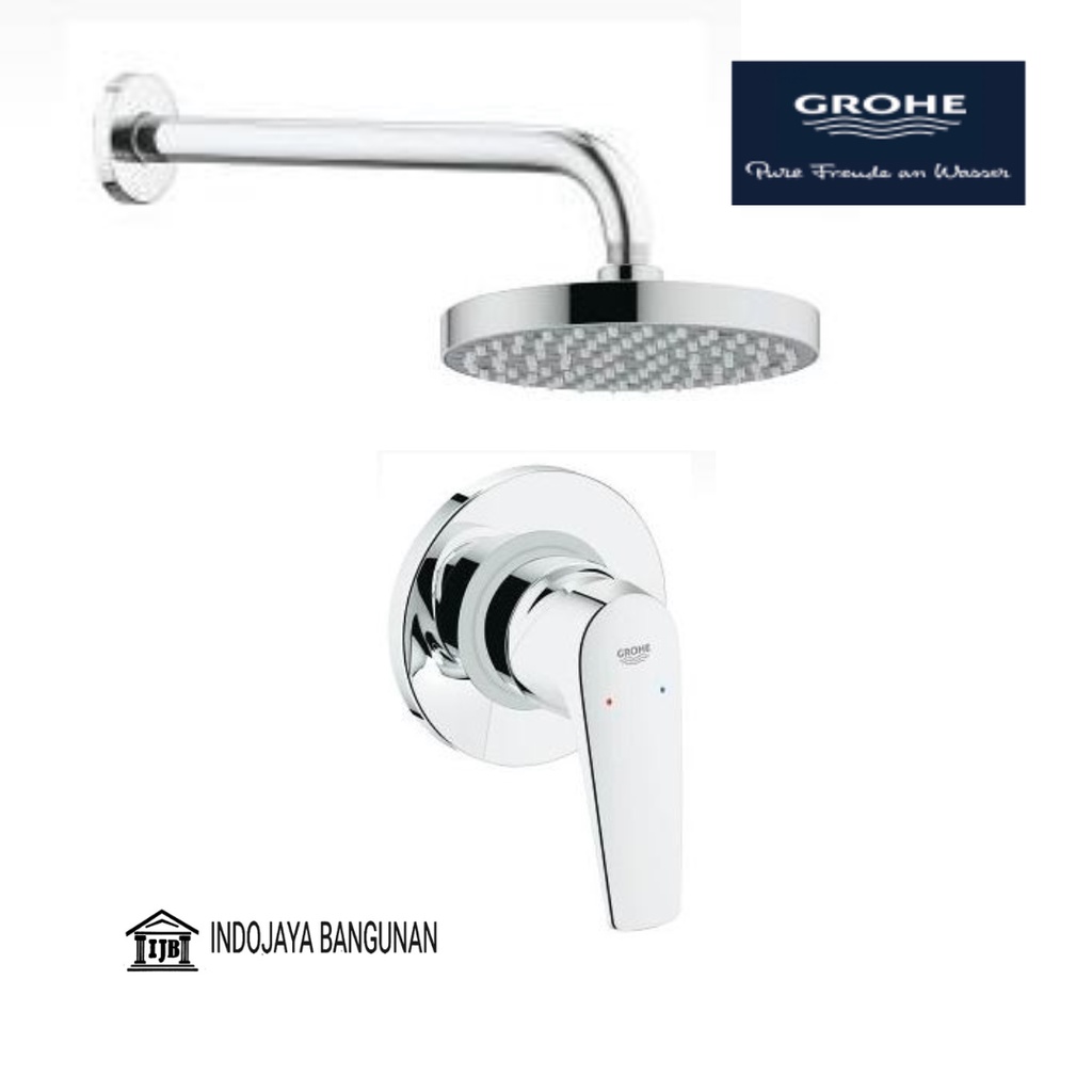 Jual GROHE CLEARANCE SALE Rain Shower Kran Tanam Brass Kuningan Bauline Cosmopolitan Bauflow ...