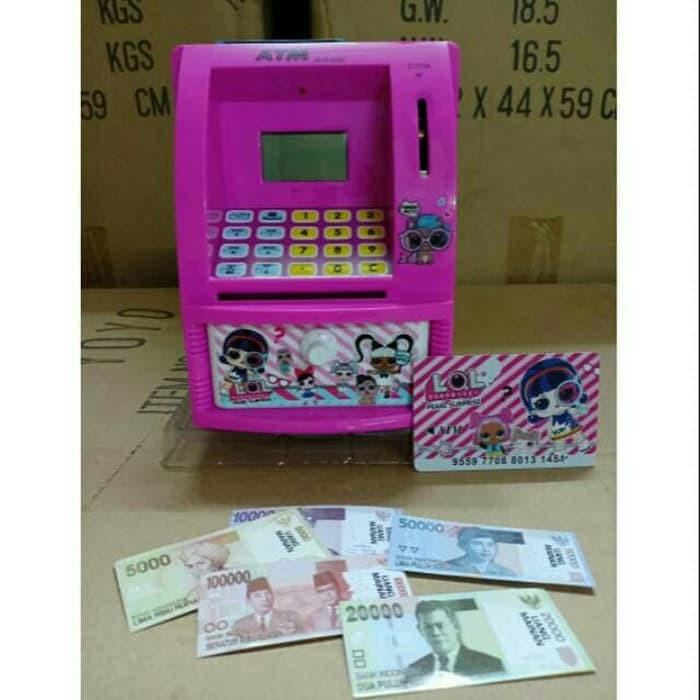 Jual Atm bank LOL / Celengan Atm LOL BHS Indonesia ( 6305C ) | Shopee ...