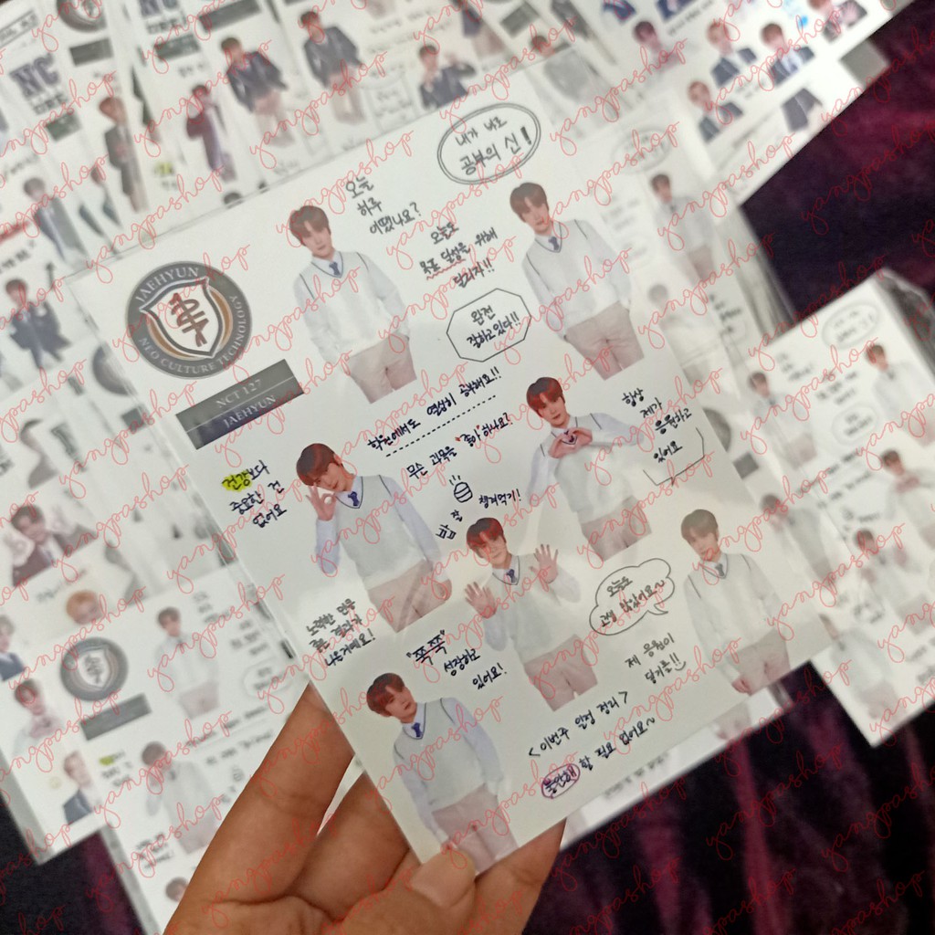 Jual [READY / COD] 127 BACK TO SCHOOL KIT NSEO STICKER SET FAN MADE ...