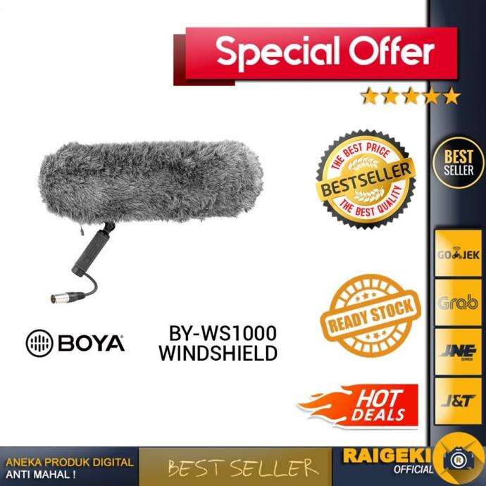 Jual Boya By-Ws1000 Blimp Windshield For Shotgun Microphone Dp | Shopee ...