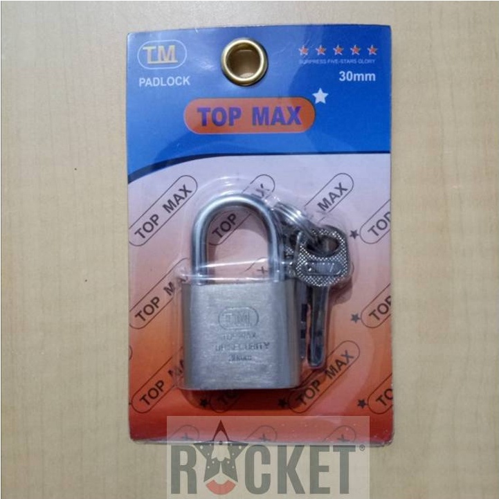 Jual GEMBOK STAINLESS 40 MM PENDEK atau PANJANG GEMBOK PAGAR RUMAH atau ...