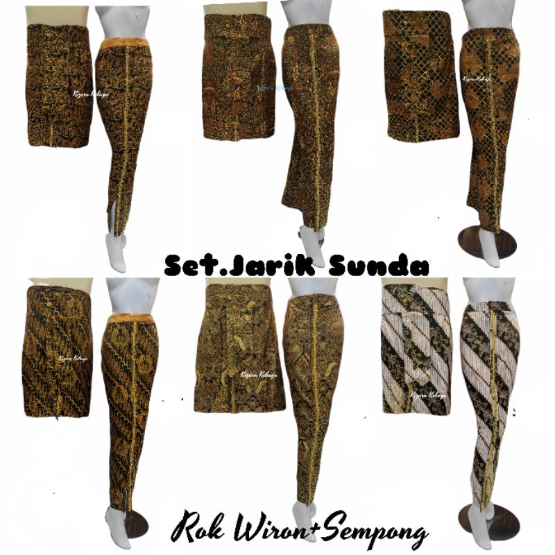 Jual Jarik Sunda Sepasang Rok Instan Pengantin Sunda | Shopee Indonesia