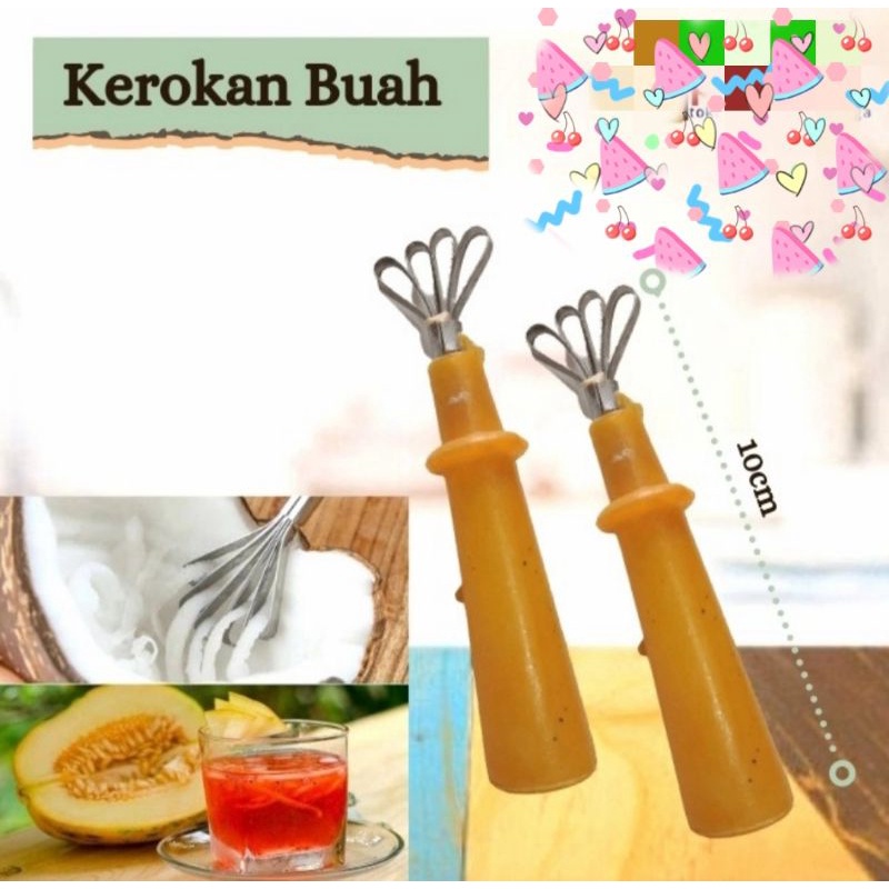 Jual 1 buah Kerokan buah / Serutan buah / Kerokan kelapa muda / Kerokan ...