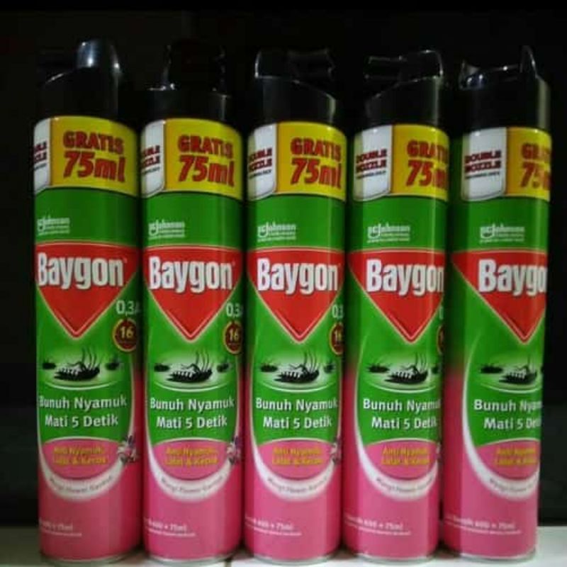 Jual Baygon Flower Garden 600ml | Shopee Indonesia