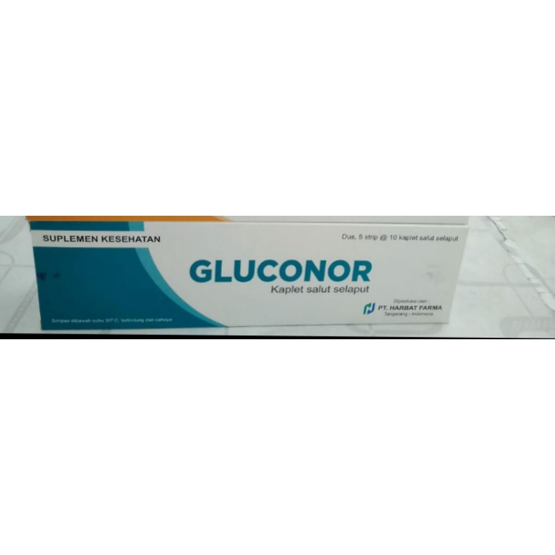 Jual GLUCONOR per 10TAB SUPPLEMEN MEMBANTU MENGURANGI KADAR GULA DARAH ...