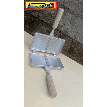 Jual CETAKAN SANDWICH panggangan roti bakar kue waffle taiyaki ...