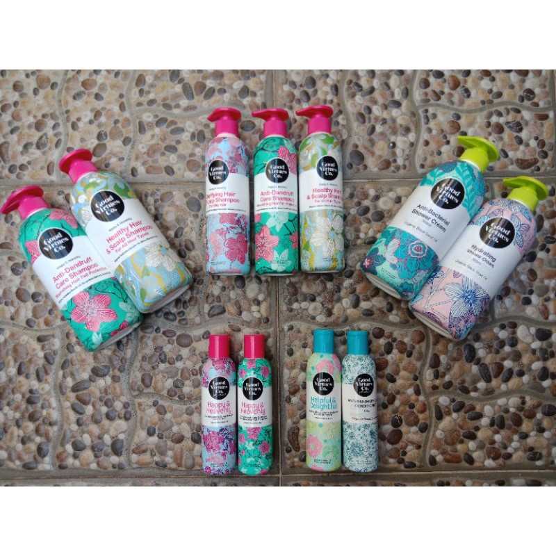 Jual GVC| GOOD VIRTUES SHAMPOO (ANTI DANDRUFF,OILY,ALL HAIR TYPES ...