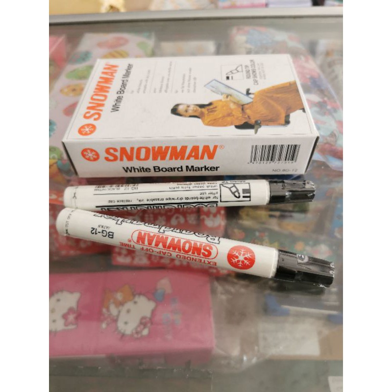 Jual spidol snowman boardmaker | Shopee Indonesia