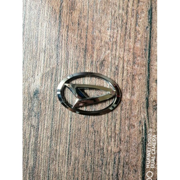Jual Logo Emblem Stir Mobil Daihatsu chrome | Shopee Indonesia