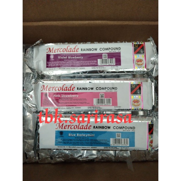 Jual Mercolade Rainbow Compound 150gr Coklat Warna | Shopee Indonesia