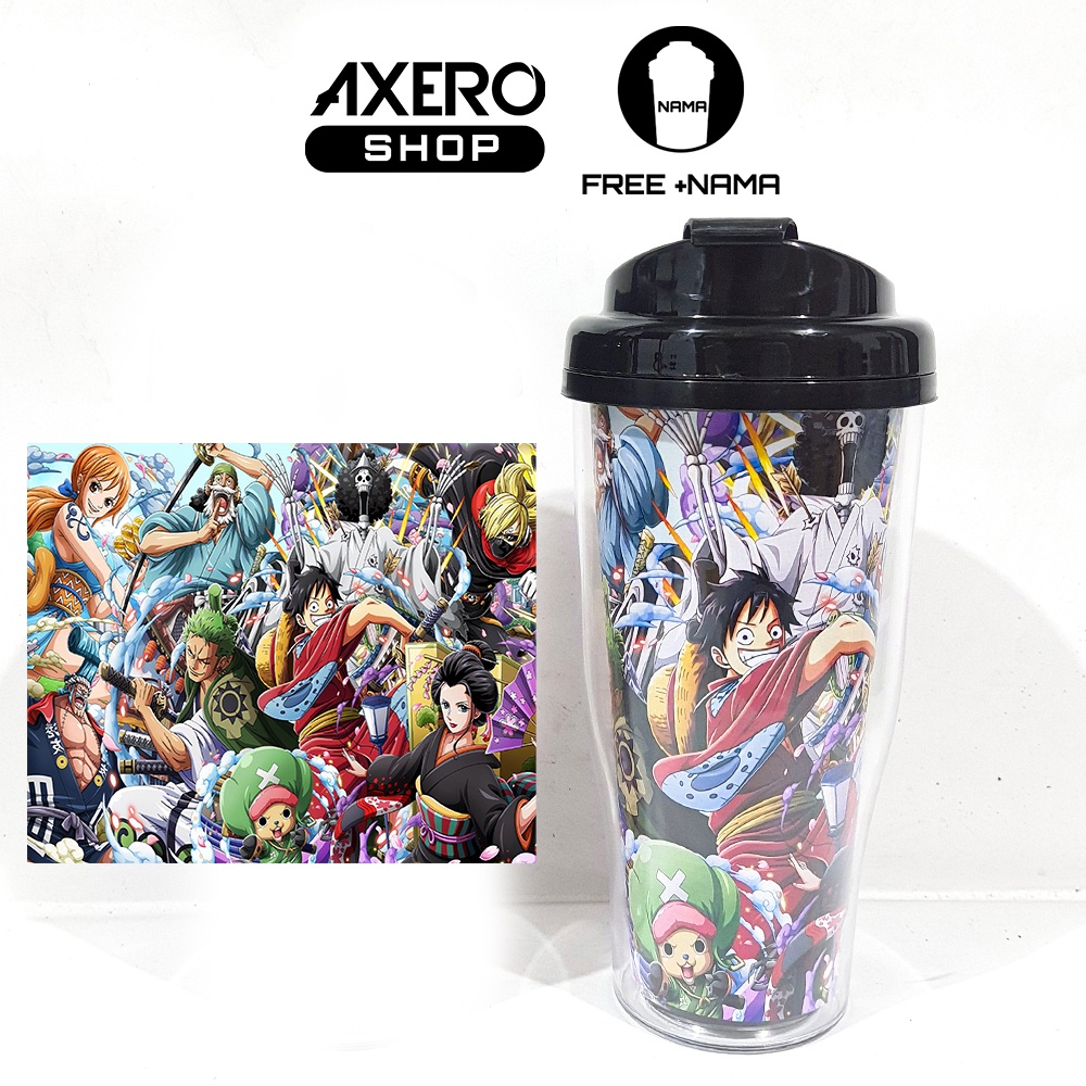Jual VIRAL Tumbler ONE PIECE / MONKEY D LUFFY / GEAR 5 NIKA ...