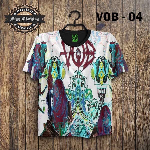 Jual KAOS VOB SABLON DIGITAL /KAOSDISTRO/KAOS SUBLIMASI/KAOS DTF VOB04 | Shopee Indonesia