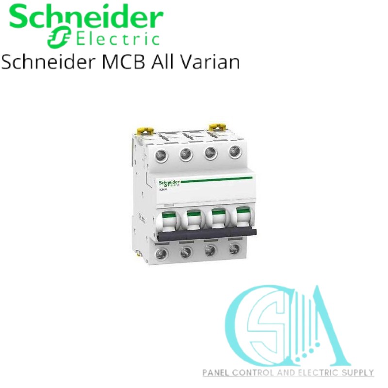Jual SCHNEIDER MCB 6KA IC60N 4P 6A A9F74406 Mini Circuit Breaker ...