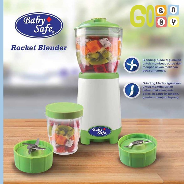 Jual BabySafe Rocket Blender LB 611 / Baby Safe blender makanan bayi ...