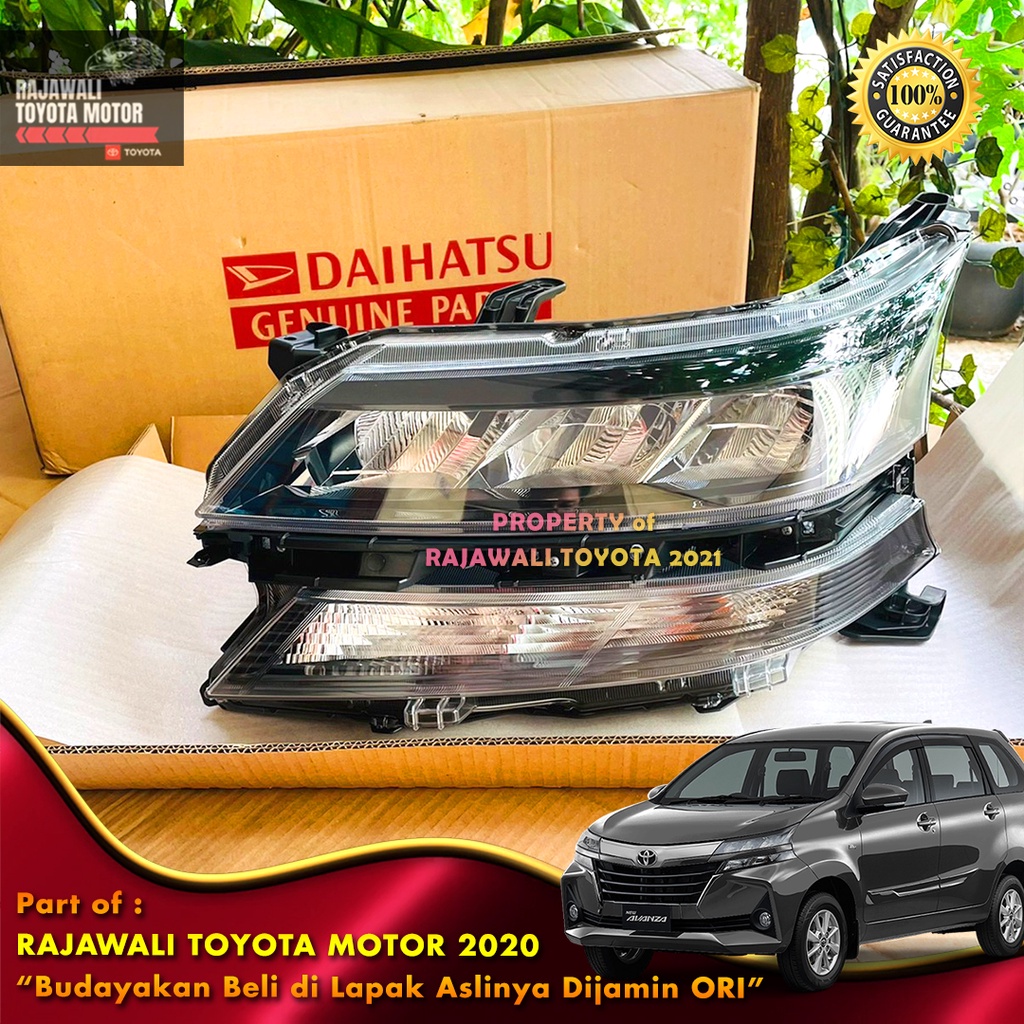 Jual Headlamp Lampu Depan New Avanza Xenia Facelift 2019-UP Veloz Kiri Kanan Utama New Original ...