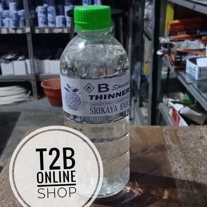 Jual Thinner B Special 500 ml, Pengencer Cat, Tinner, Tiner, pencampur cat kayu dan besi 1/2 ...