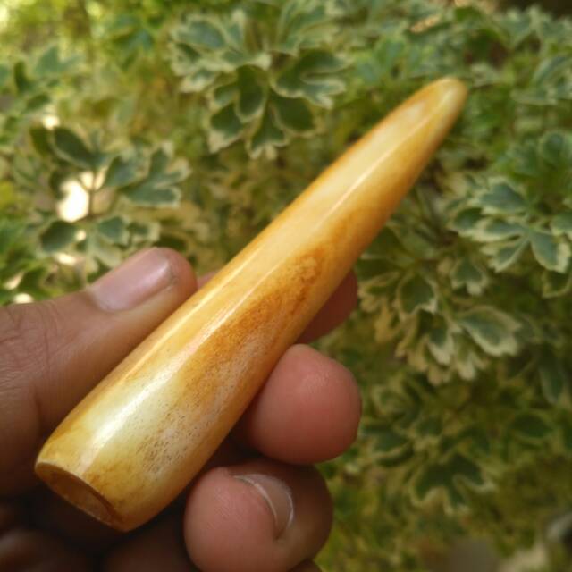 Jual cangklong MURAH ASLI TULANG KERBAU warna gading once kretek filter ...