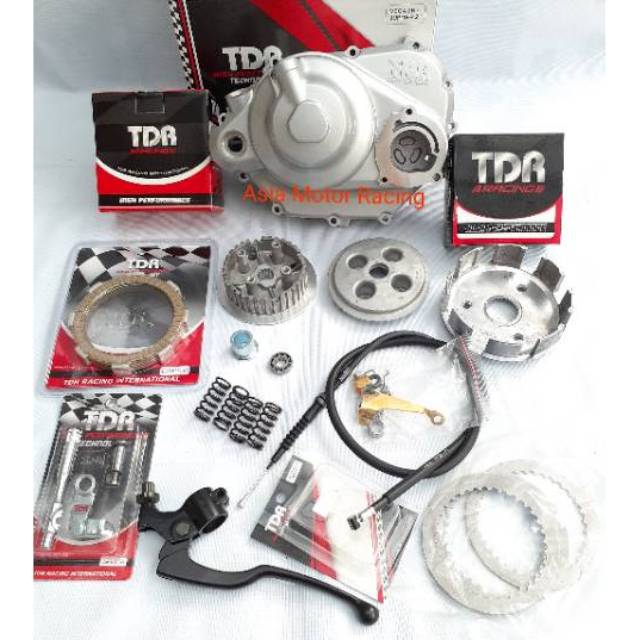 Jual Blok kopling rumah kopling rumah kampas kopling TDR komplit 1 set jupiter z1 new jupiter z ...