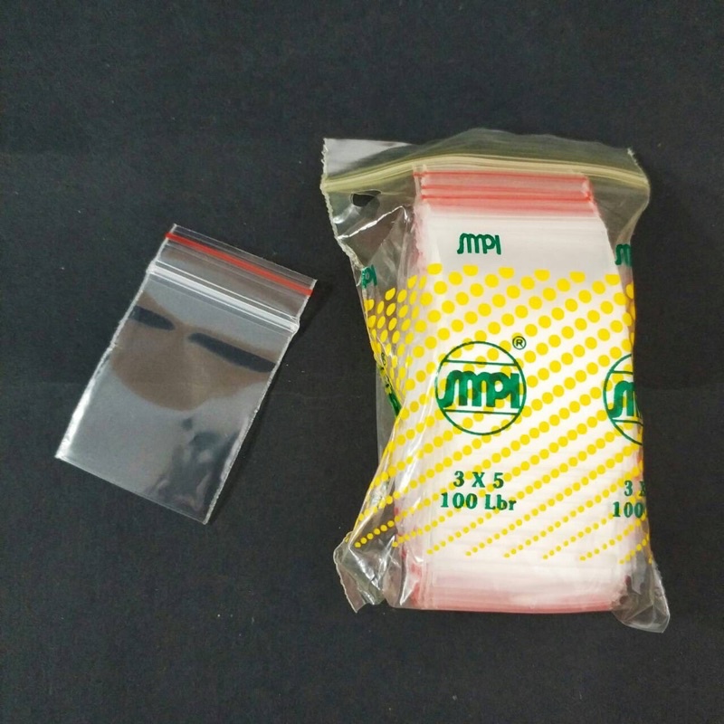 Jual PLASTIK KLIP ZIPLOCK 3x5 ISI 100 LEMBAR | Shopee Indonesia