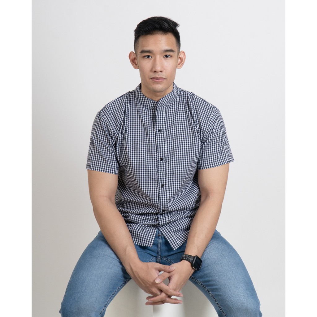 Jual KEMEJA KOTAK PATTERN PRIA LENGAN PENDEK / KEMEJA PATTERN / KEMEJA ...