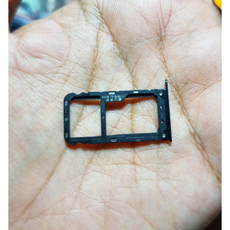 Jual simtray tempat kartu sim xiaomi note 5 pro original copotan ...