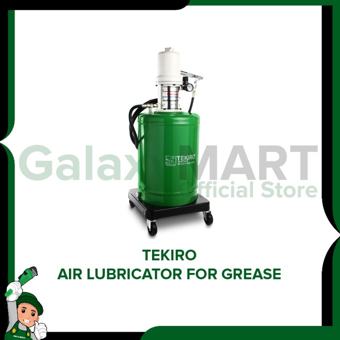 Jual TEKIRO Pompa Gemuk Tenaga angin 20 L / Air Lubricator For Grease ...