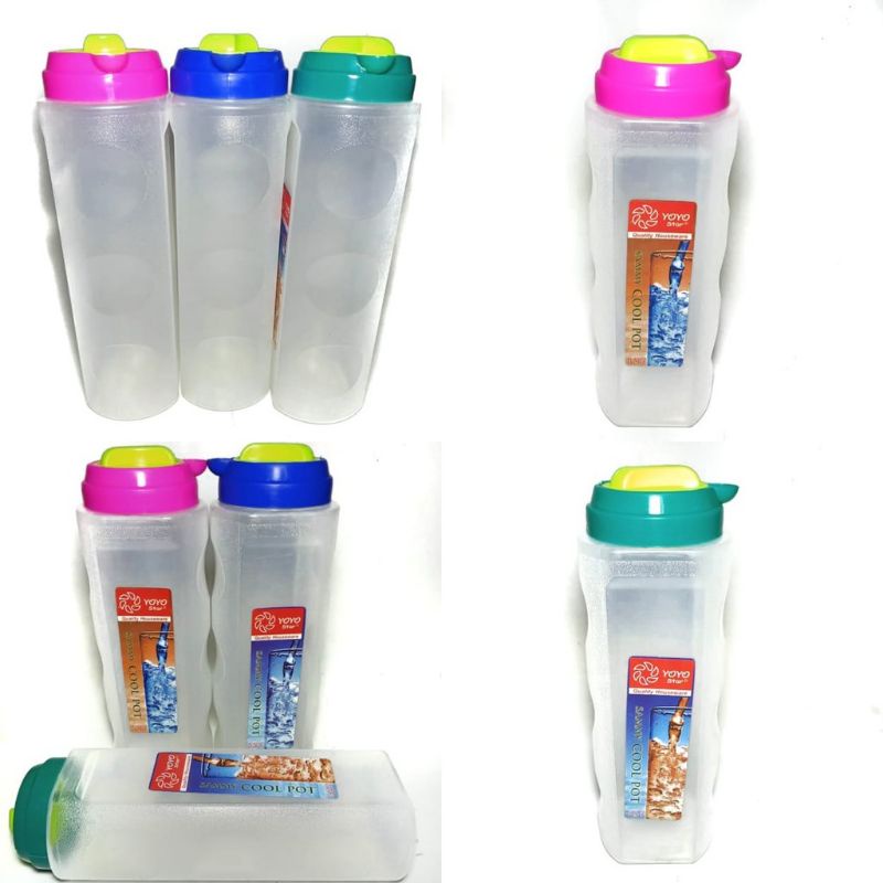 Jual YOYO STAR Colput 1,2 liter botol minum plastik besar botol kullkas ...