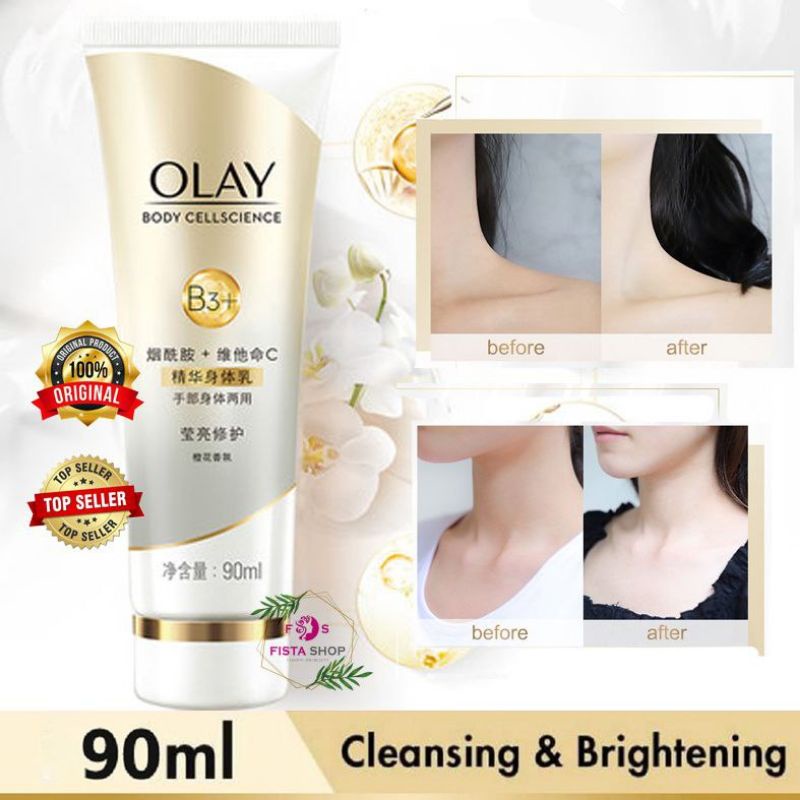 Jual OLAY Body Cellscience Niacinamide B3+ Brightening lotion | Shopee ...