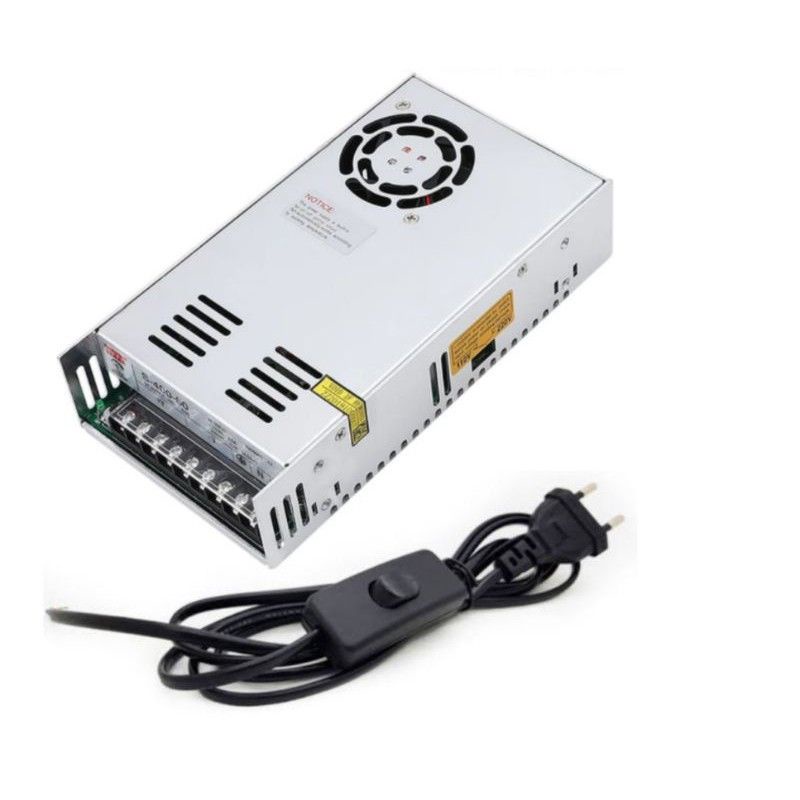 Jual Power Supply Unit PSU Switching 12V 40A 12 volt 40 Ampere plus Kipas | Shopee Indonesia
