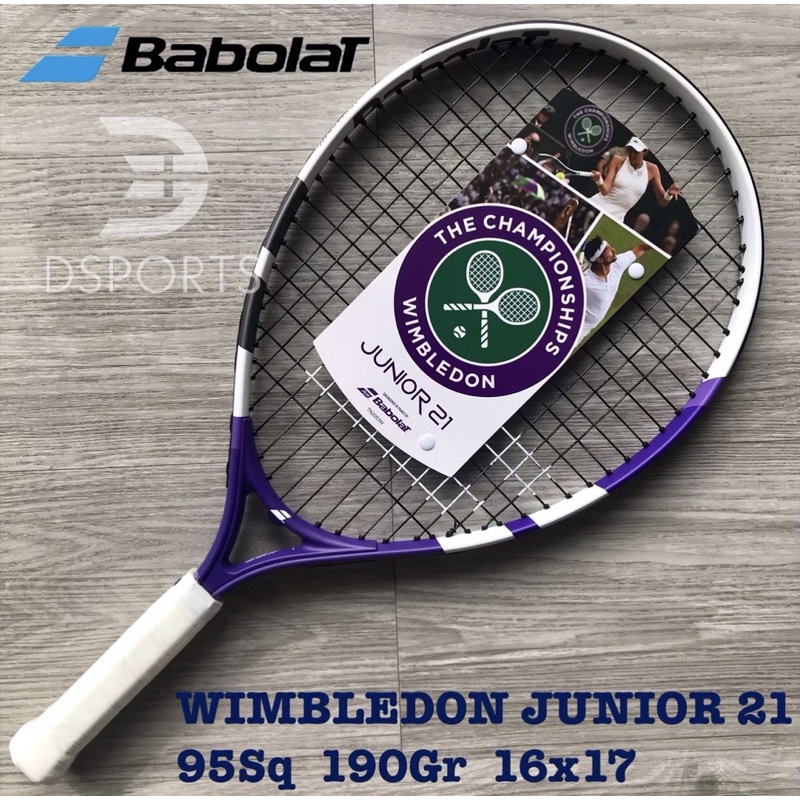 Jual Babolat Wimbledon Junior 21 Jr Anak 190 g ( Racket Tennis Tenis ...