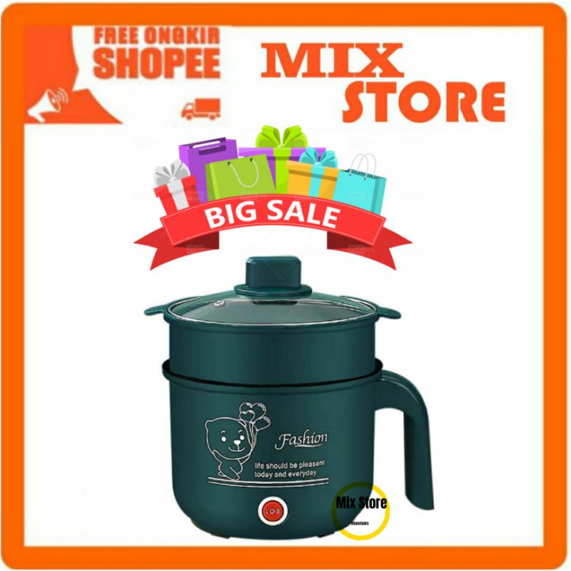 Jual Panci listrik anti lengket Panci mini serbaguna Panci Elektrik ...