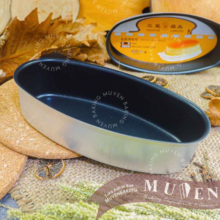 Jual LOYANG OVAL SAN NENG JAPANESE CHEESE CAKE PAN 21 Cm / ANTI LENGKET ...