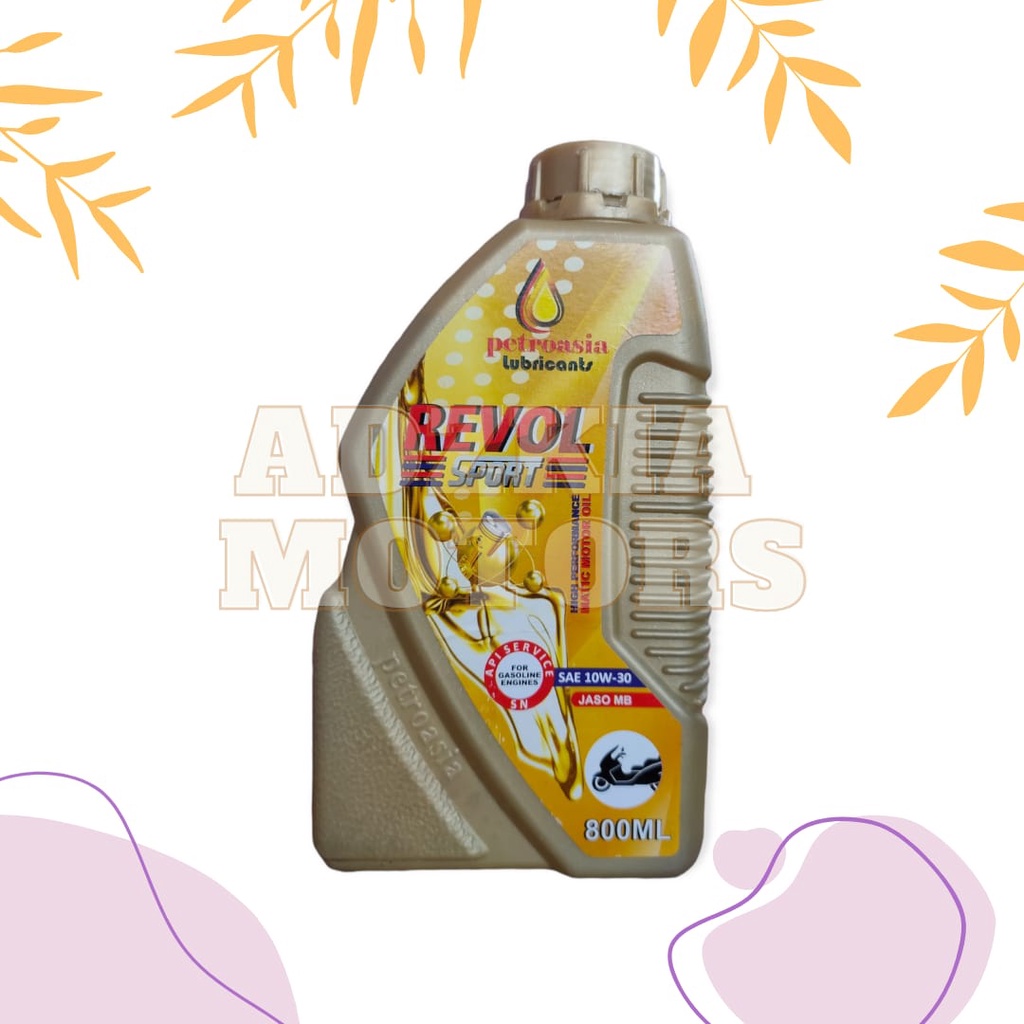 Jual Oli matic/Oli motor matic PETRO REVOL SPORT SAE 10W-30/JASO MB ...